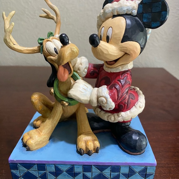 Jim Shore | Holiday | Jim Shore Santas Best Friend Walt Disneys ...